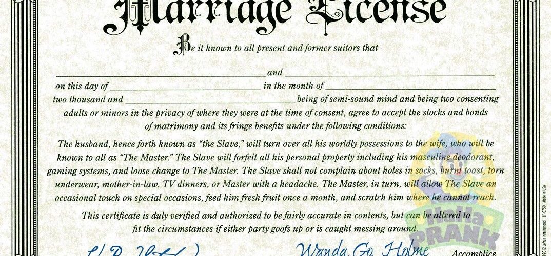 Can I Get A Marriage License Online In PA 