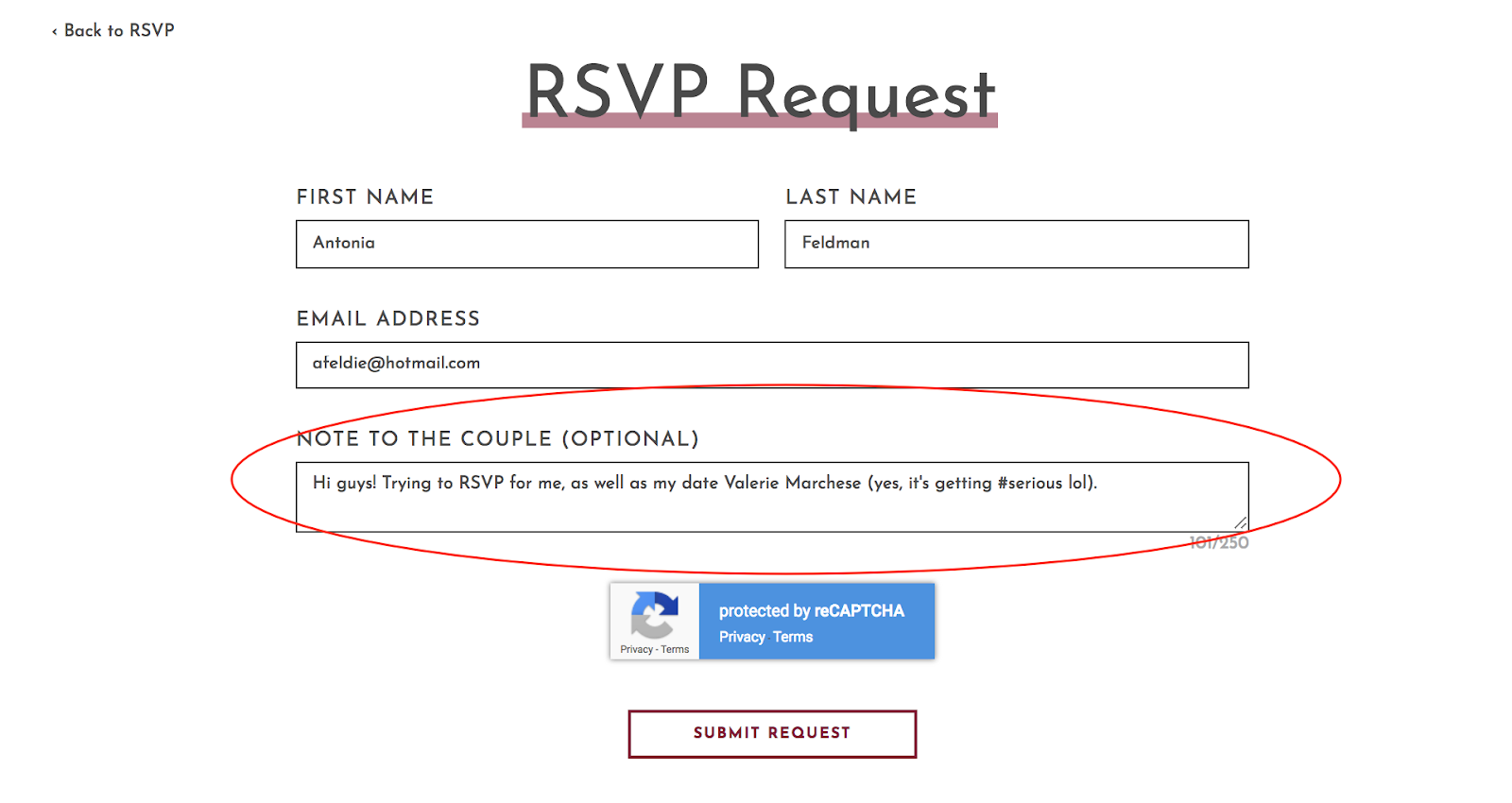 Can Guests RSVP On Zola 
