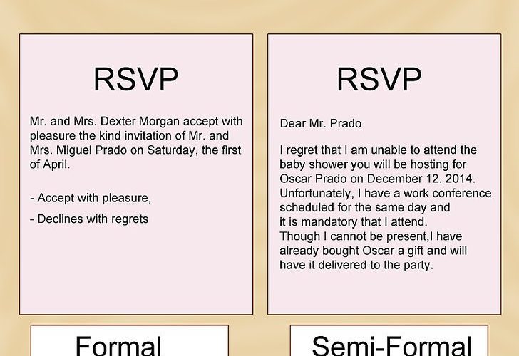 How Do You Accept A Formal Invitation 