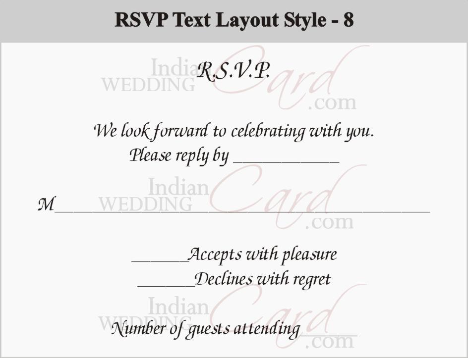 How Do You Respond To An RSVP 