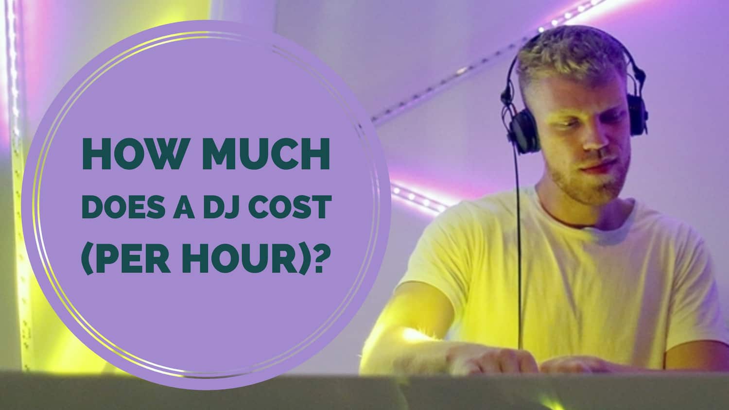 How much is a DJ per hour?