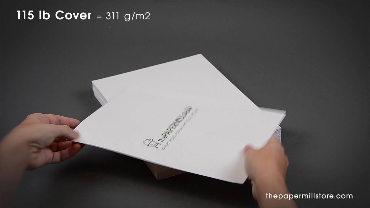 Is 65 lb or 110 lb cardstock thicker?