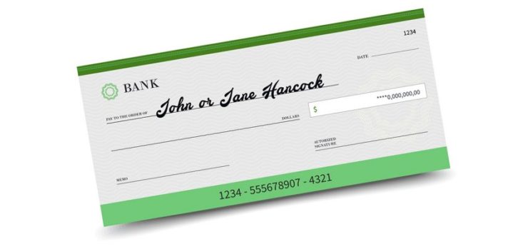 What are 2 party personal checks?