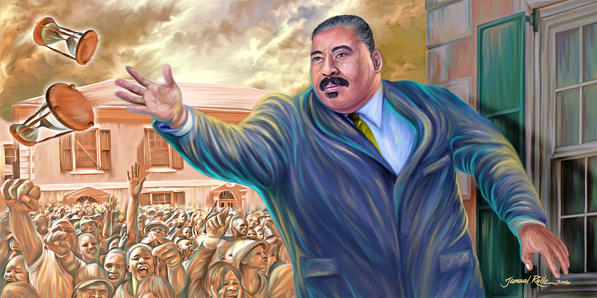 What did Sir Milo Butler do for the Bahamas?