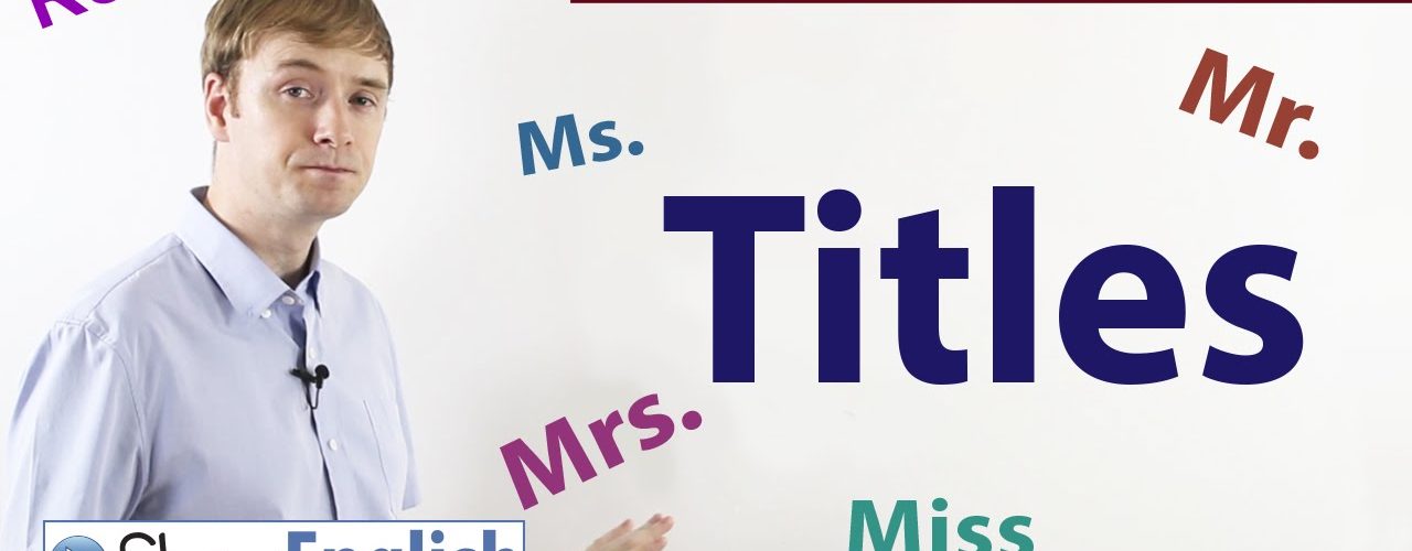 What Is Mr Ms Mrs Called 