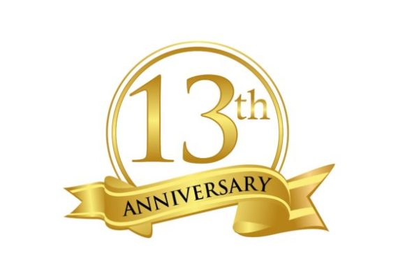 What Is The Color For 13th Anniversary 