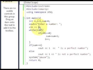 What is the perfect check?