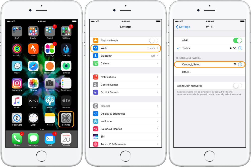 Where Are My Printer Settings On My IPhone 